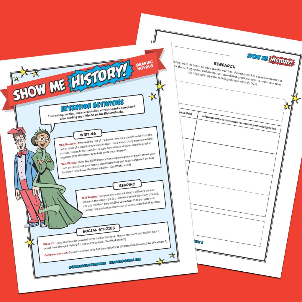 Show Me History Reading Guides - Portable Press